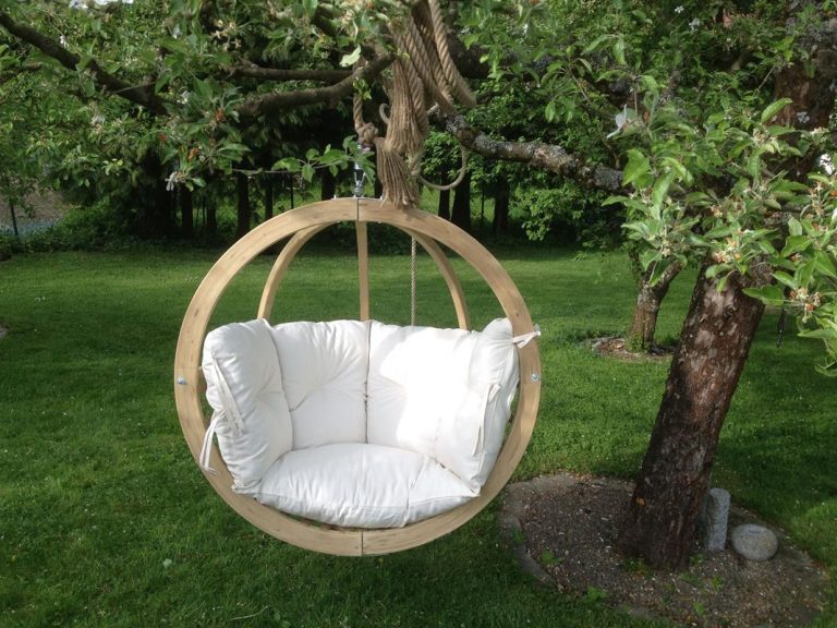 Hanging Deck Chair - Hanging Basket Chair With and Without Stand